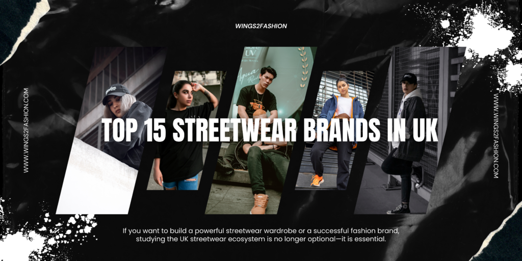 Top 15 Best UK Streetwear Brands Dominating Men’s Streetwear Fashion