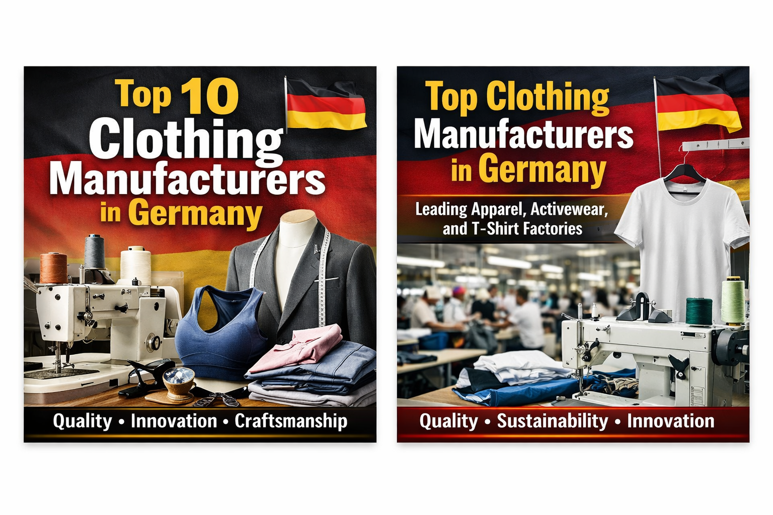 Top Clothing Manufacturers In Germany Best 10 T-Shirt Factory